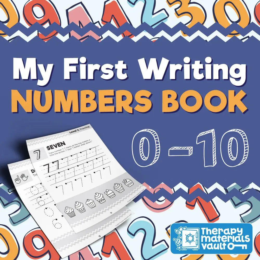 My First Writing Numbers Book | Chicago ABA Therapy